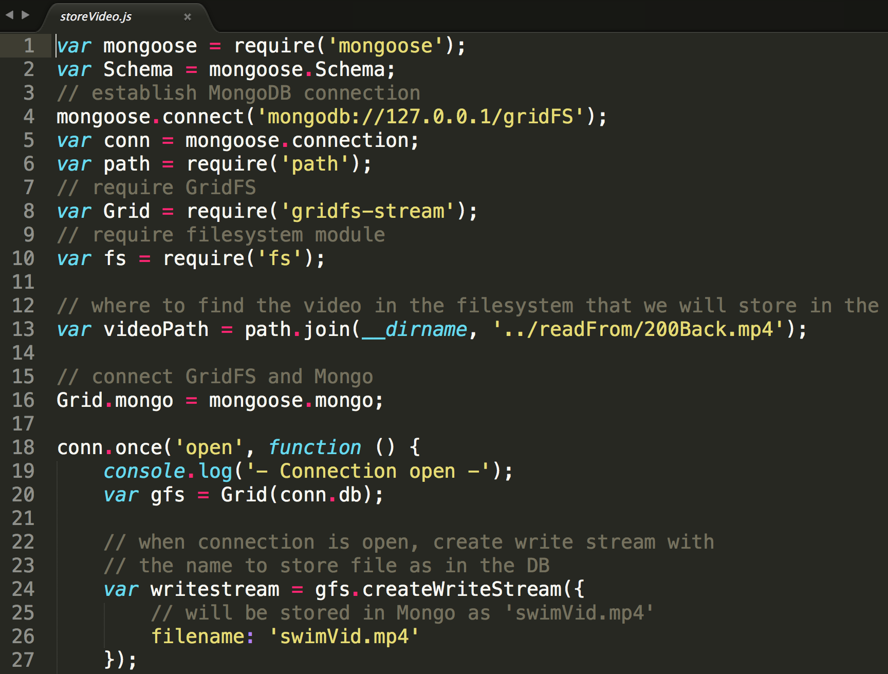 How To Use Gridfs With Mongodb Fullstack Academy
