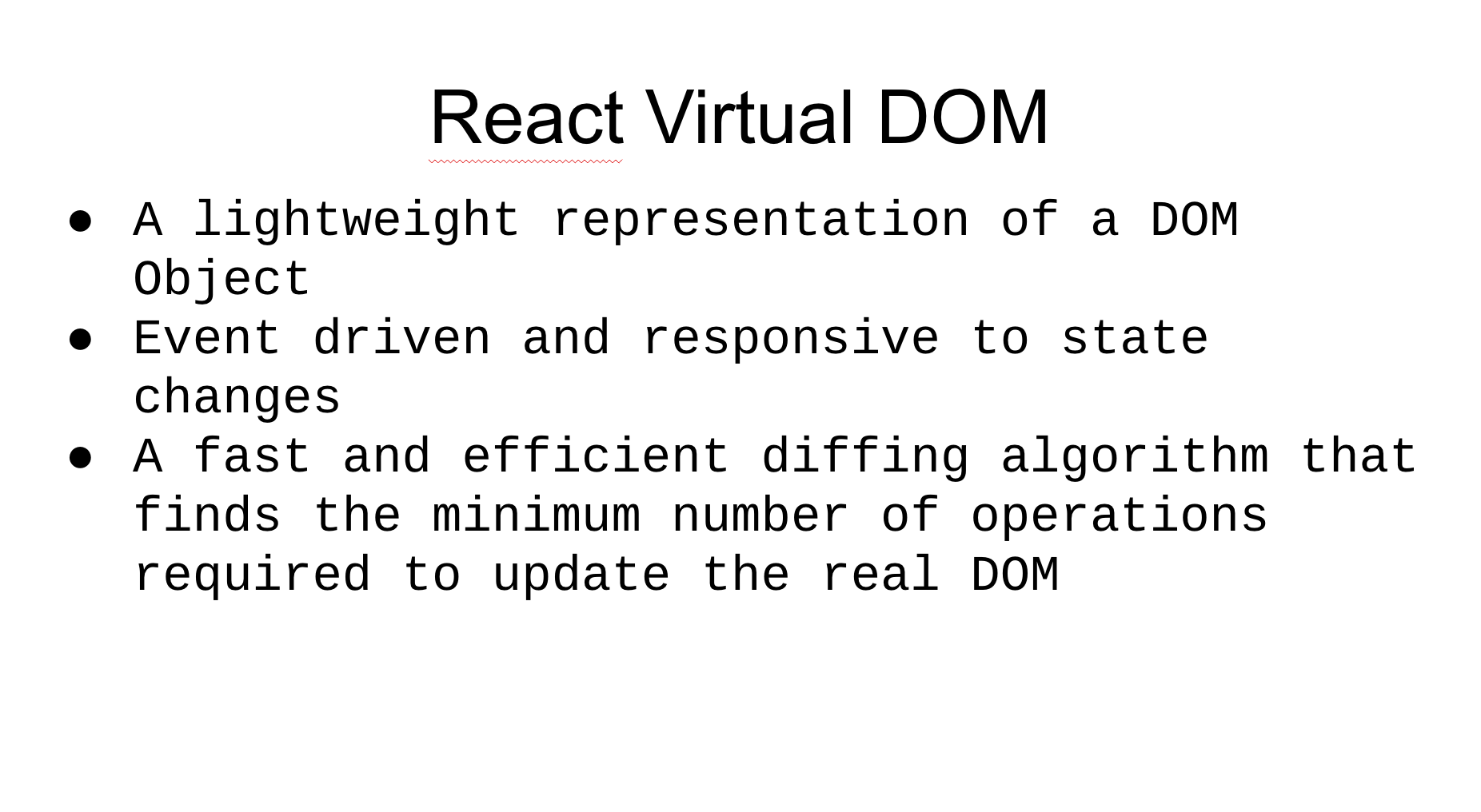 The React Virtual DOM | Fullstack Academy