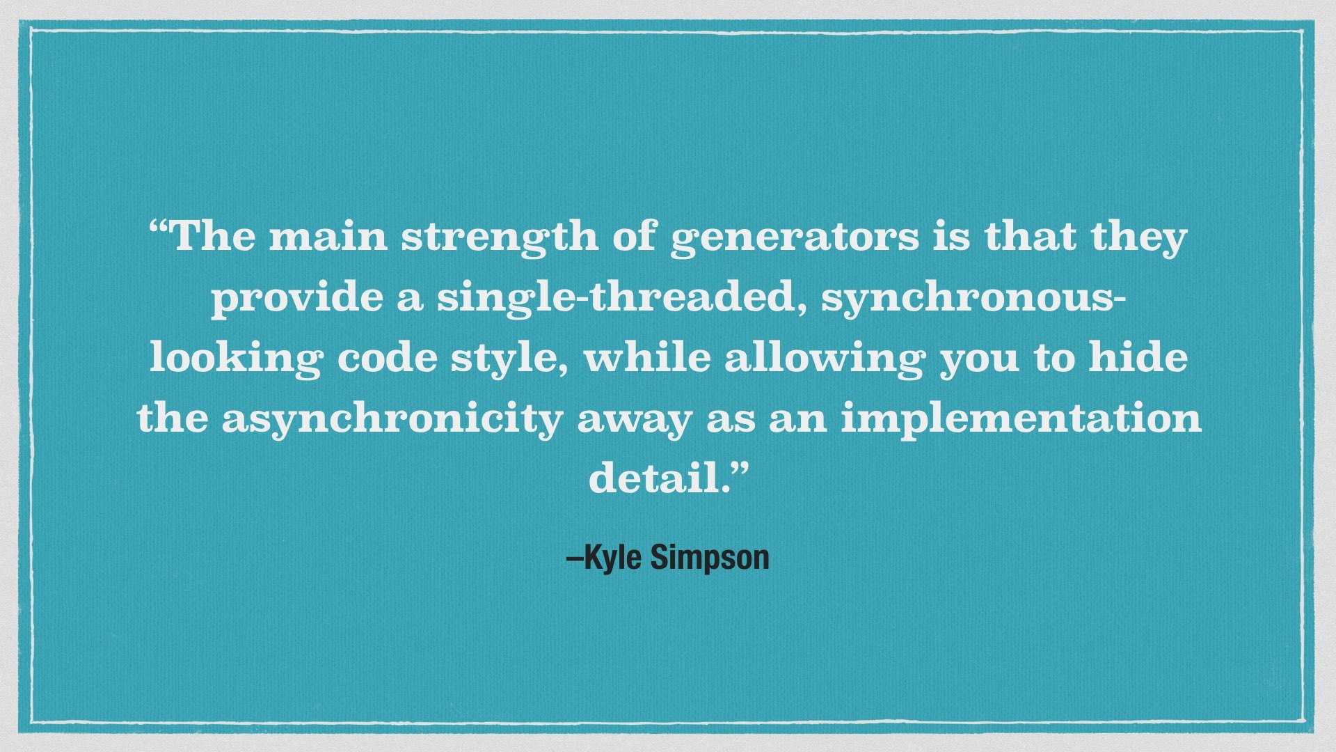 How To Use Generators Iterators And Async… Fullstack Academy