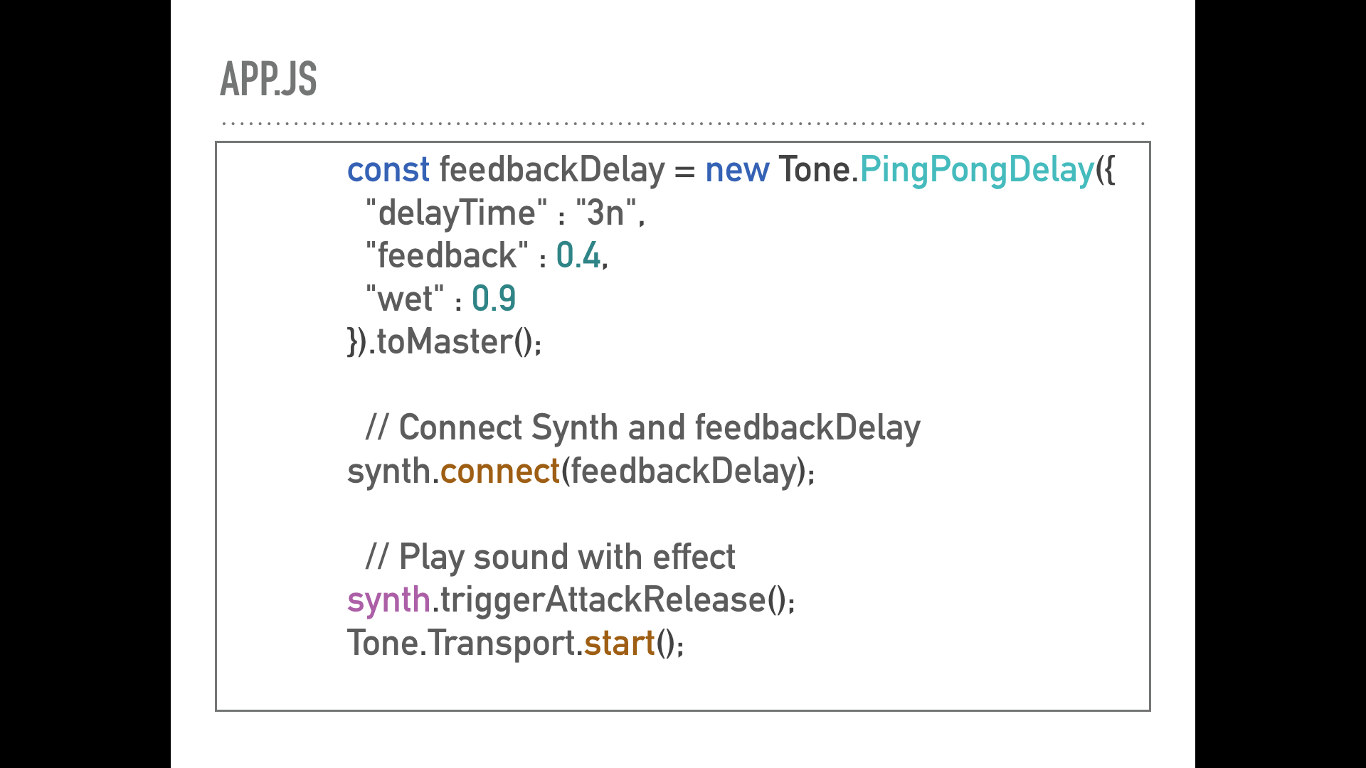 Web Audio Api And Tone Js Sound Design With… Fullstack Academy